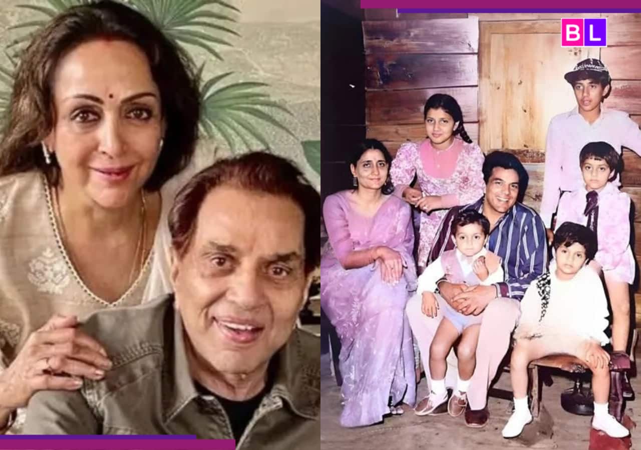 Dharmendra Family: 2 wife hema malini prakash kaur, meet 6 children - धर्मेंद्र का फैमिली चार्ट ...