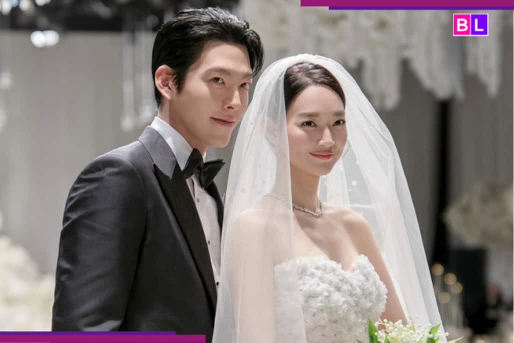 Shin Min Ah and Kim Woo Bin wedding photos REVEALED: Couple glow in ...