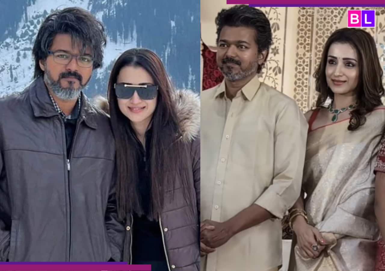 Amid dating rumours, Thalapathy Vijay-Trisha Krishnan spotted together ...