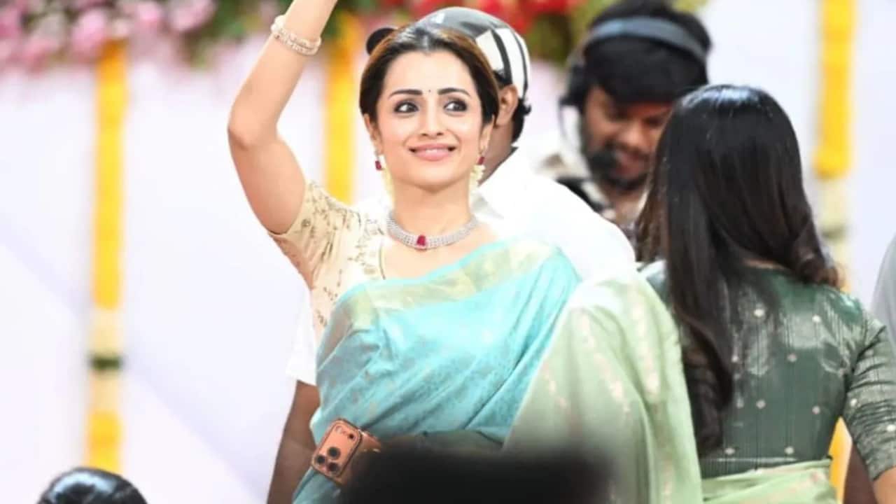 Trisha Krishnan’s tattoo at Vijay’s oath: Lucky charm or just a VIRAL ...