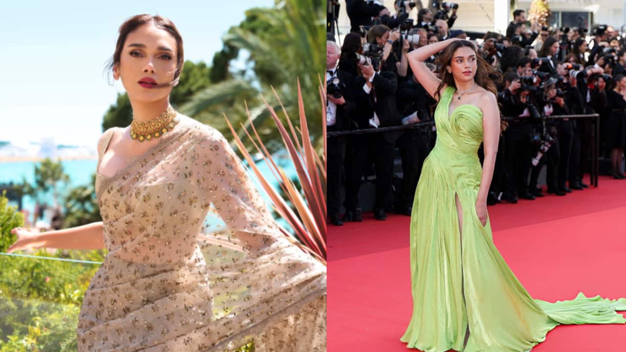 Aditi Rao Hydari brings ROYAL elegance to Cannes 2026 in Champagne ...