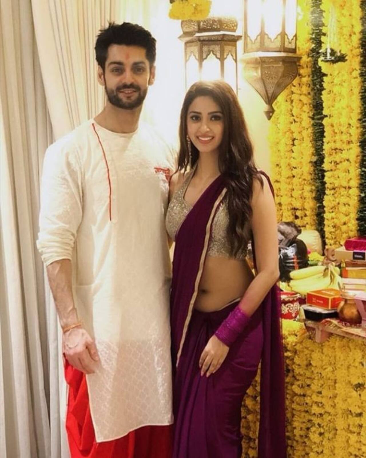 #GaneshChaturthi: Parth Samthaan visits Eshanya Maheshwari and Palash Muchhal's homes for ...