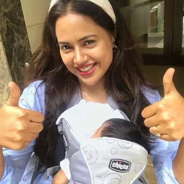Sameera Reddy shares cute holiday pics of son Hans and daughter Nyra