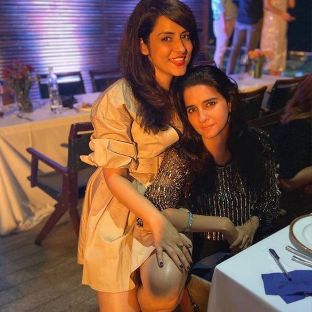 Karanvir Bohra, Farida Jalal, Aditi Malik and Simple Kaul's reunion ... Karanvir Bohra, Farida Jalal, Aditi Malik and Simple Kaul's reunion ...