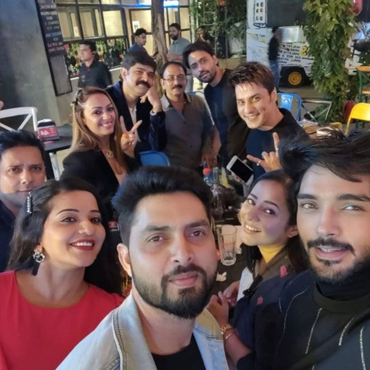 Monalisa and the team of Nazar celebrate Harsh Rajput’s birthday