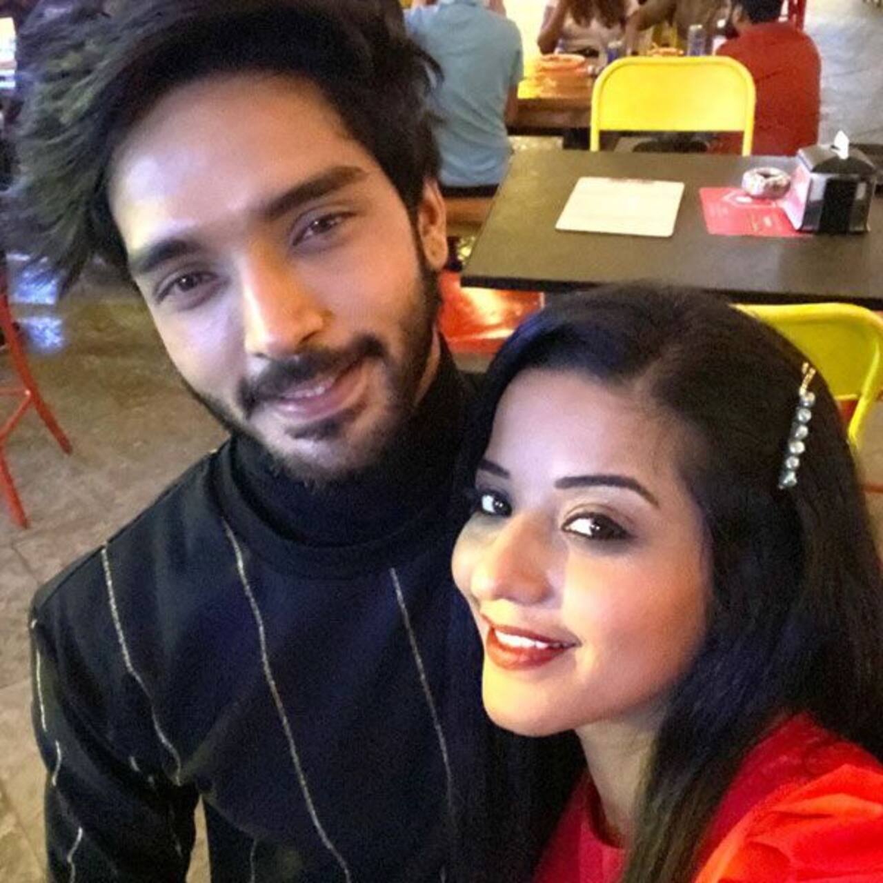 Monalisa and the team of Nazar celebrate Harsh Rajput’s birthday