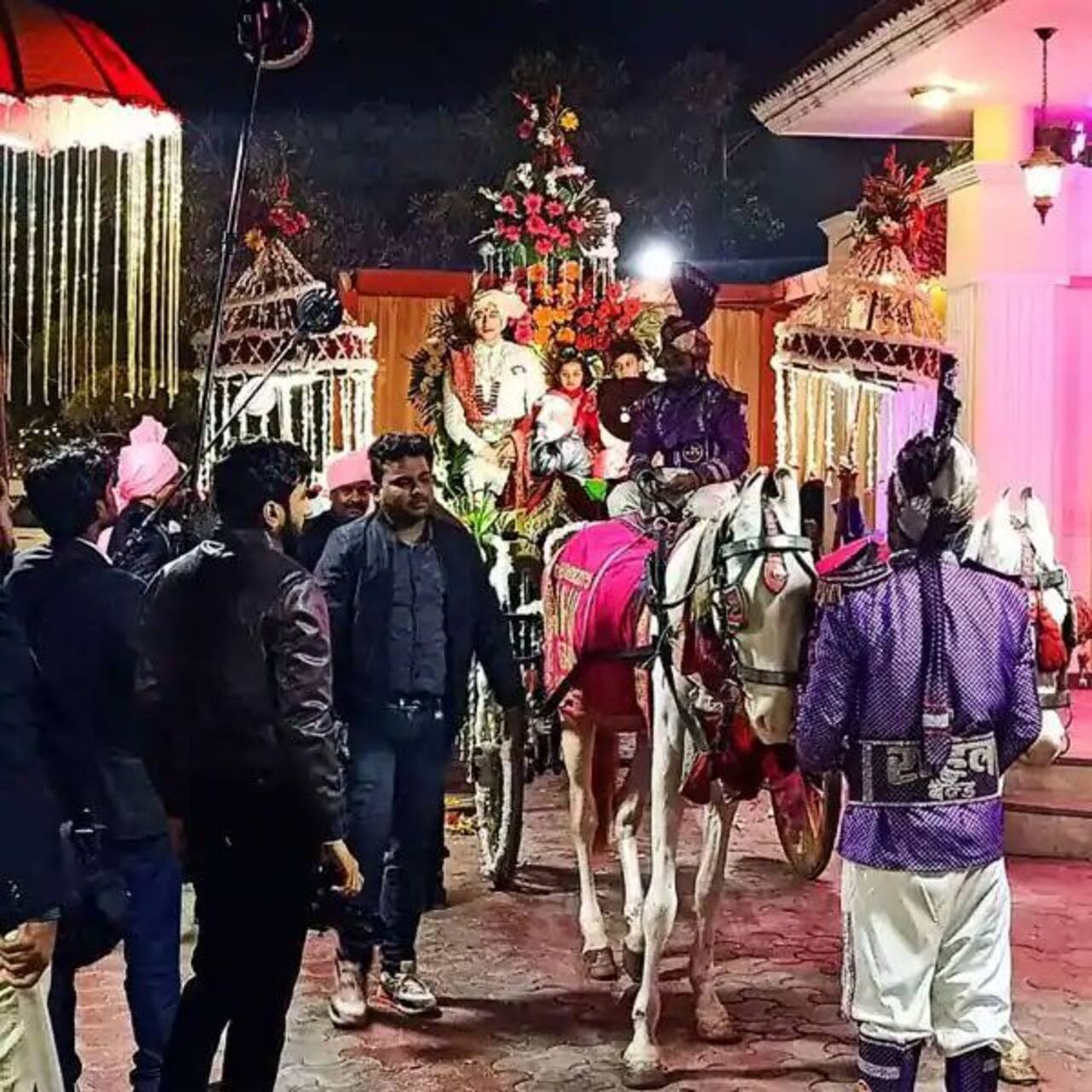 Yeh hai mohabbatein actor anurag sharma and nandini guptas wedding ...