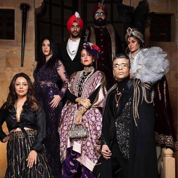 Karan Johar, Gauri Khan, Neha Dhupia and other celebs up their glam ...