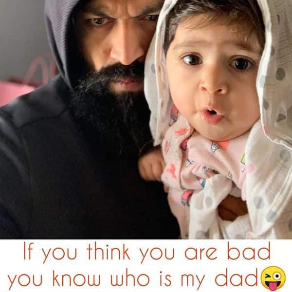 KGF star Yash shows his softer side in these cute moments with daughter ...