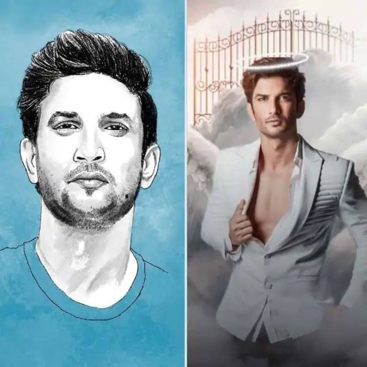 These superb fan made sketches of Sushant Singh Rajput will make you ...