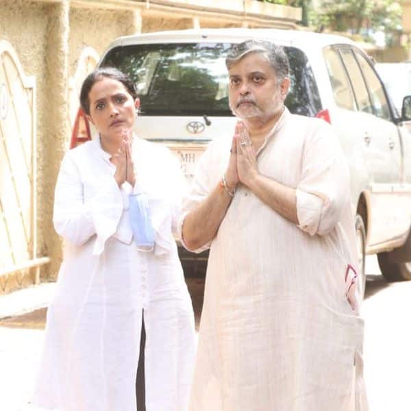Pandit Jasraj's daughter Durga Jasraj and son Shaarang Dev snapped ...
