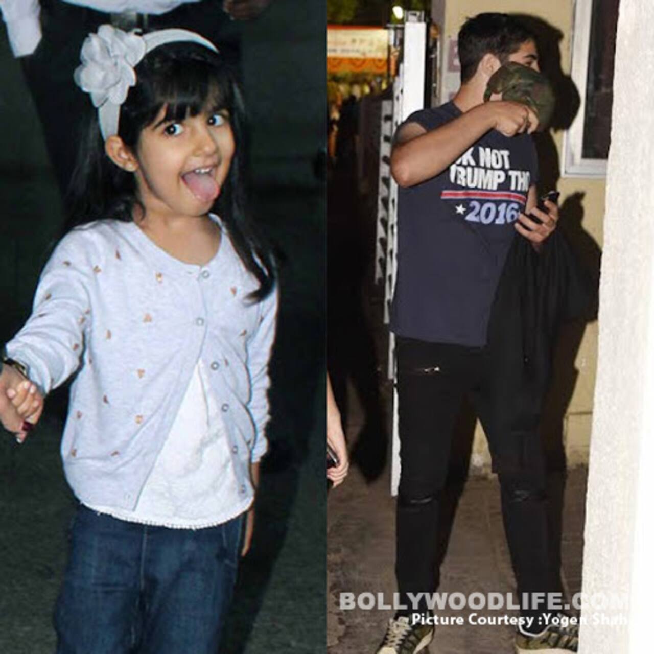 While Nitara Kumar loves posing for the shutterbugs, Aarav Kumar prefers playing hide and seek ...