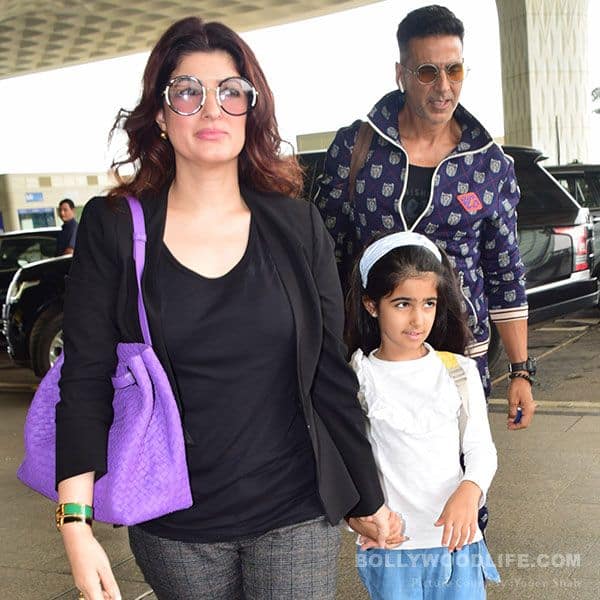 Akshay Kumar finally leaves for his vacation with Twinkle Khanna and Nitara