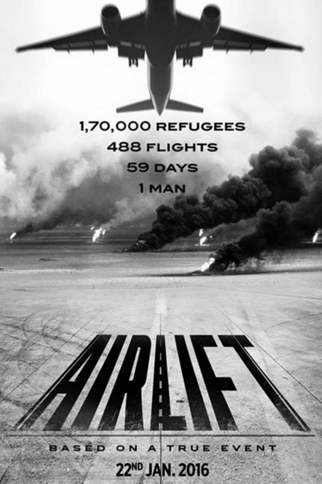 Akshay Kumar’s ‘Airlift’ poster released
