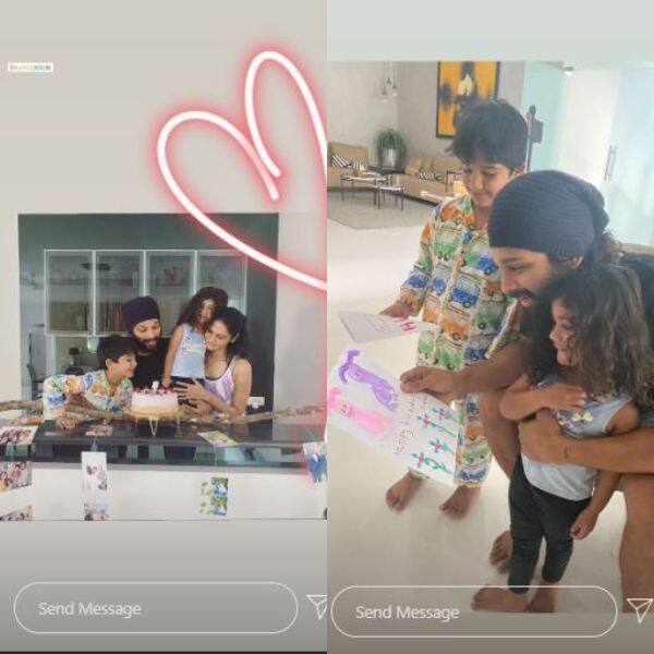 Allu Arjun's birthday celebrations were a complete family affair
