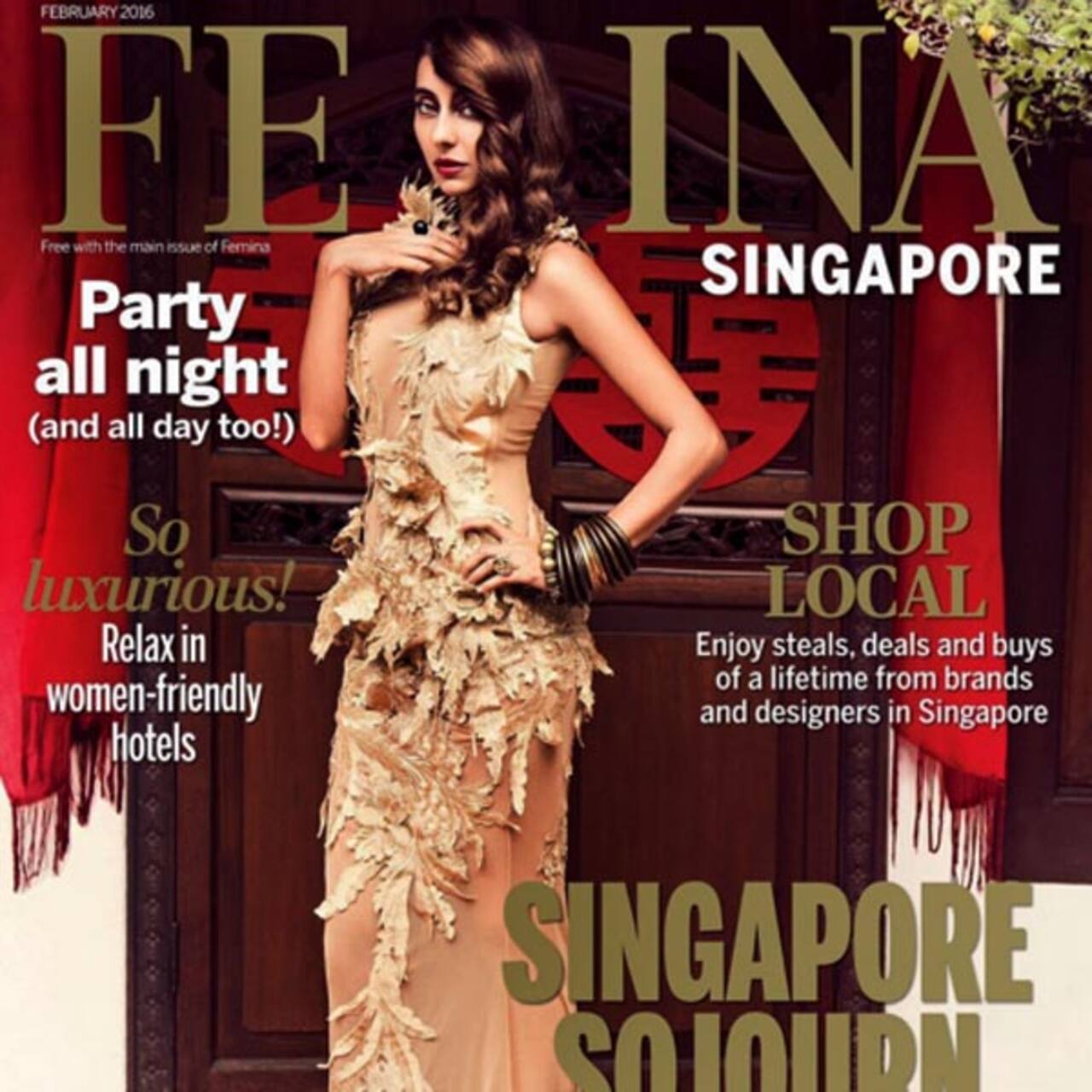 Anusha Dandekar sizzles on magazine cover of Femina Singapore