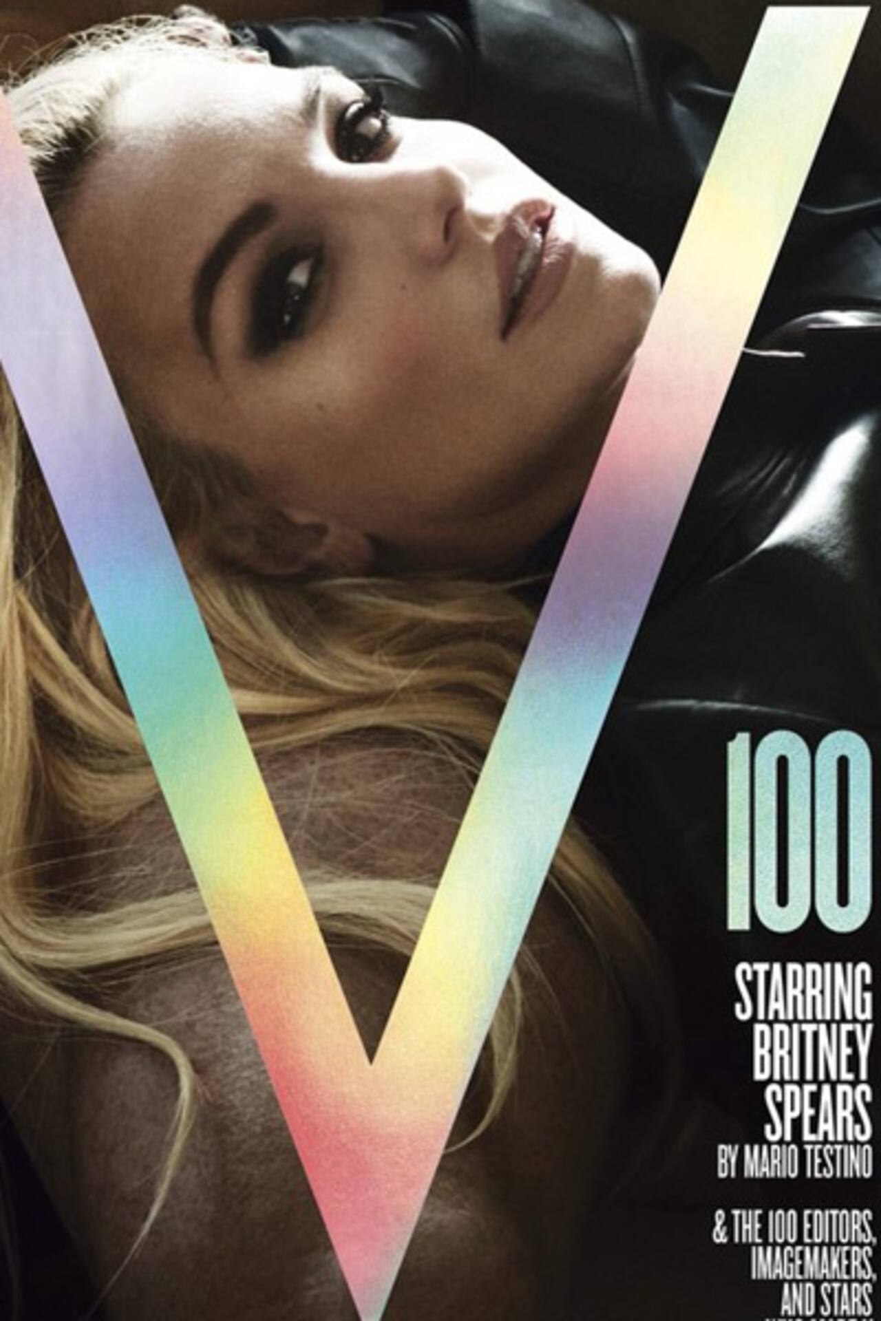 Britney Spears’s shoot for V magazine leaves nothing to imagination