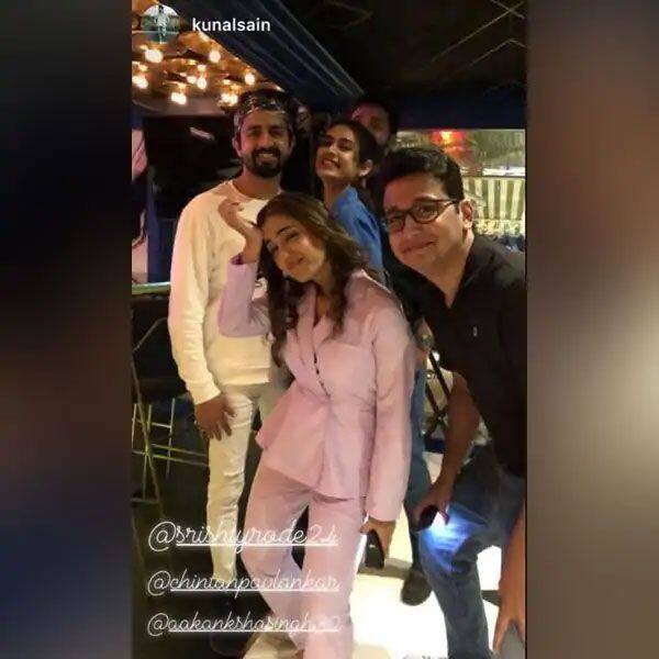 Srishty Rode's birthday bash was a swell affair but rumoured beau Rohit ...