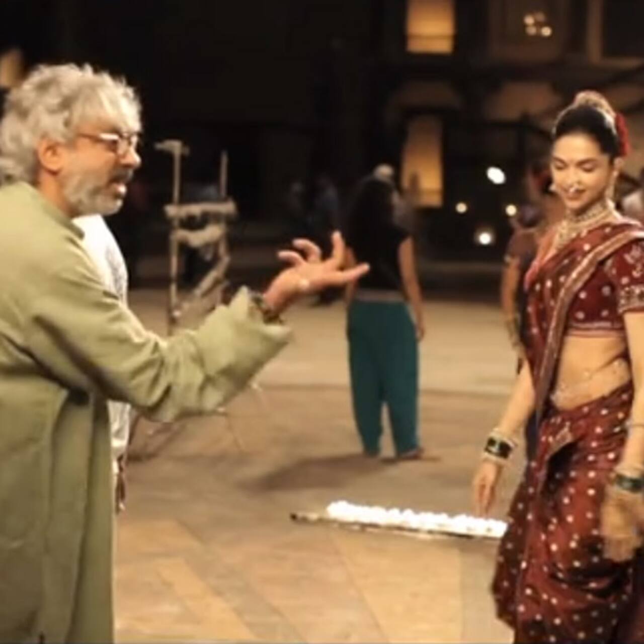 Exclusive pictures from making of ‘Pinga’ song from ‘Bajirao Mastani’