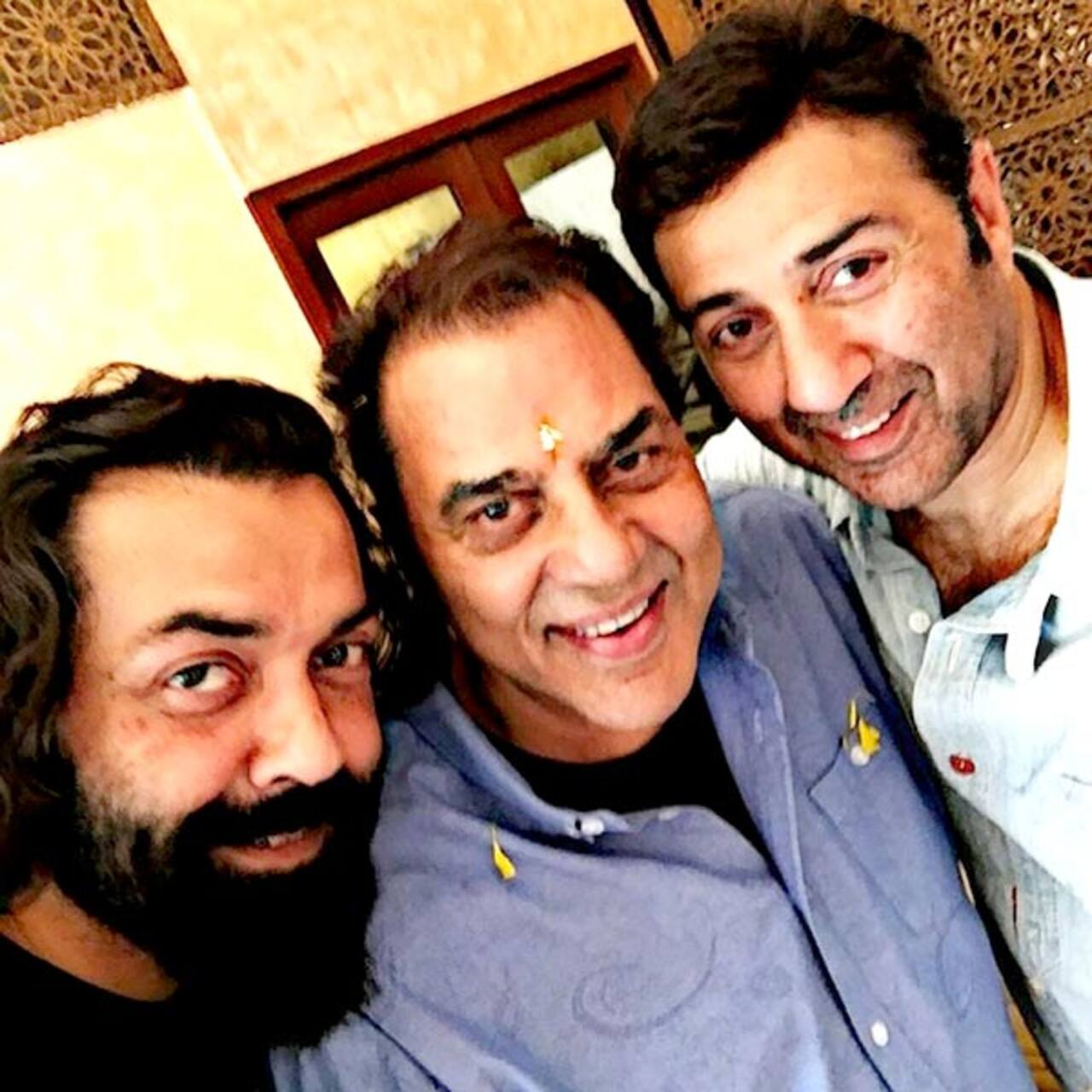 Happy birthday Dharmendra: Check out his unseen pics with family