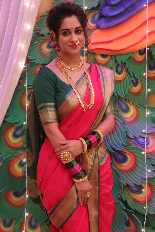Kahaan Hum Kahaan Tum: Dipika Kakar's traditional Marathi mulgi avatar ...