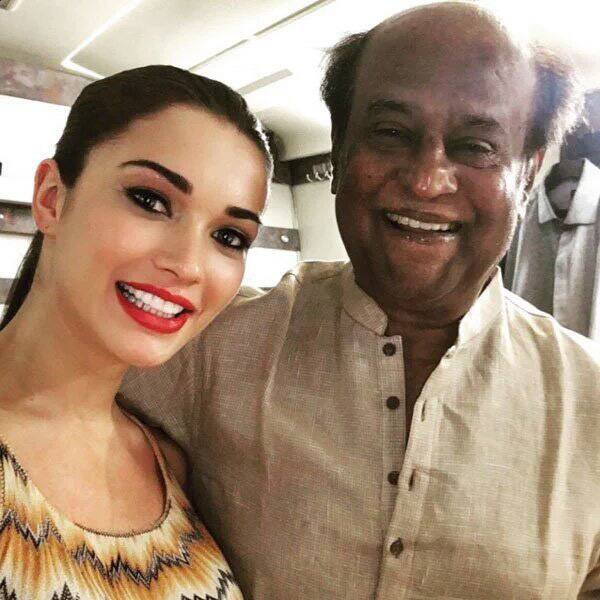 Enthiran On the sets Photos