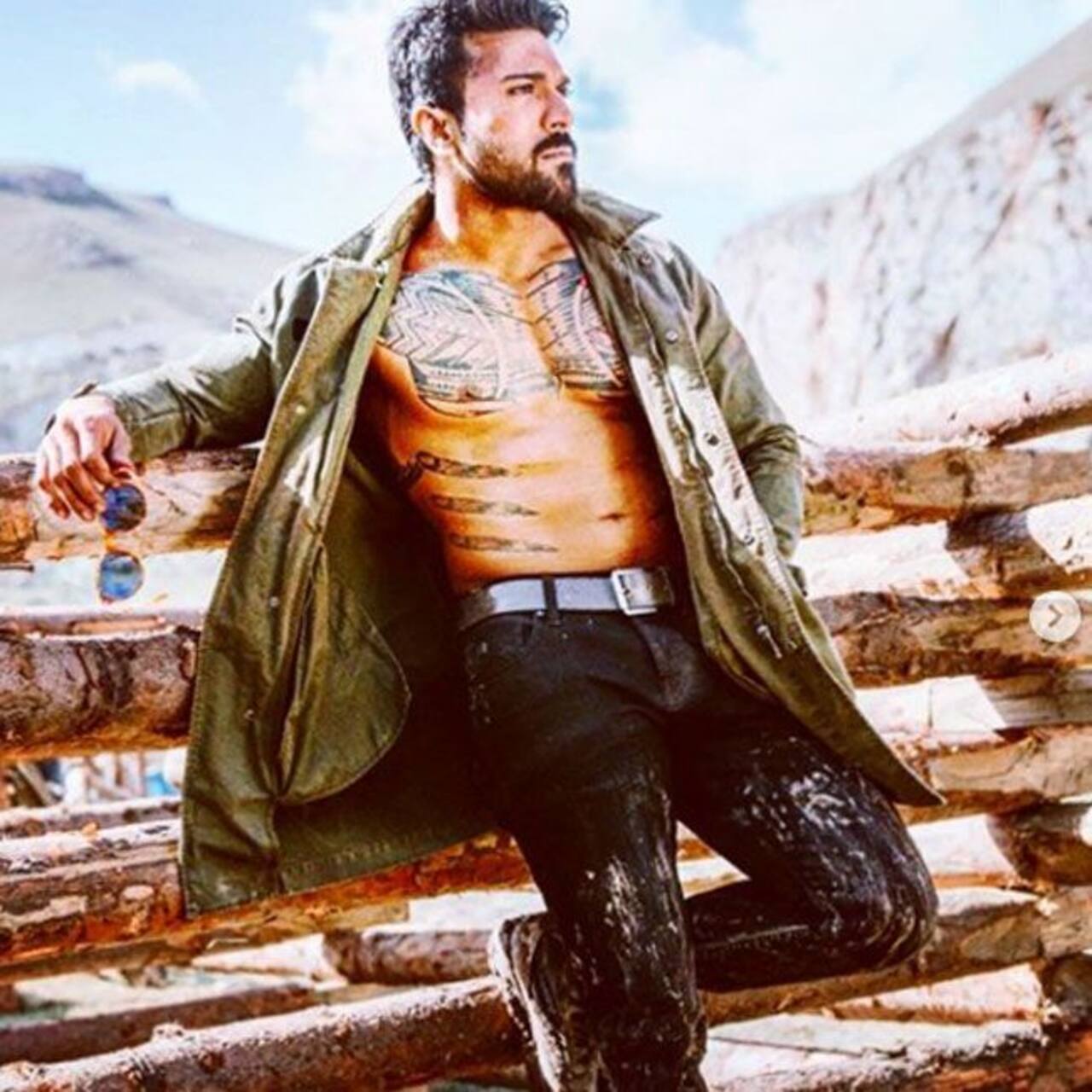 RRR star Ram Charan workout pictures will relate to many