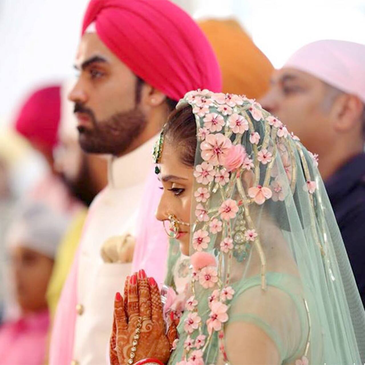 Check out these intimate pictures from Hunar Hali and Mayank Gandhi's ...