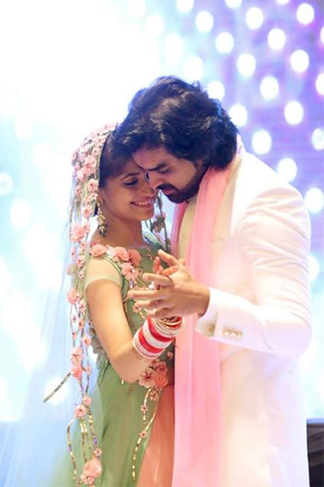 Check out these intimate pictures from Hunar Hali and Mayank Gandhi's ...