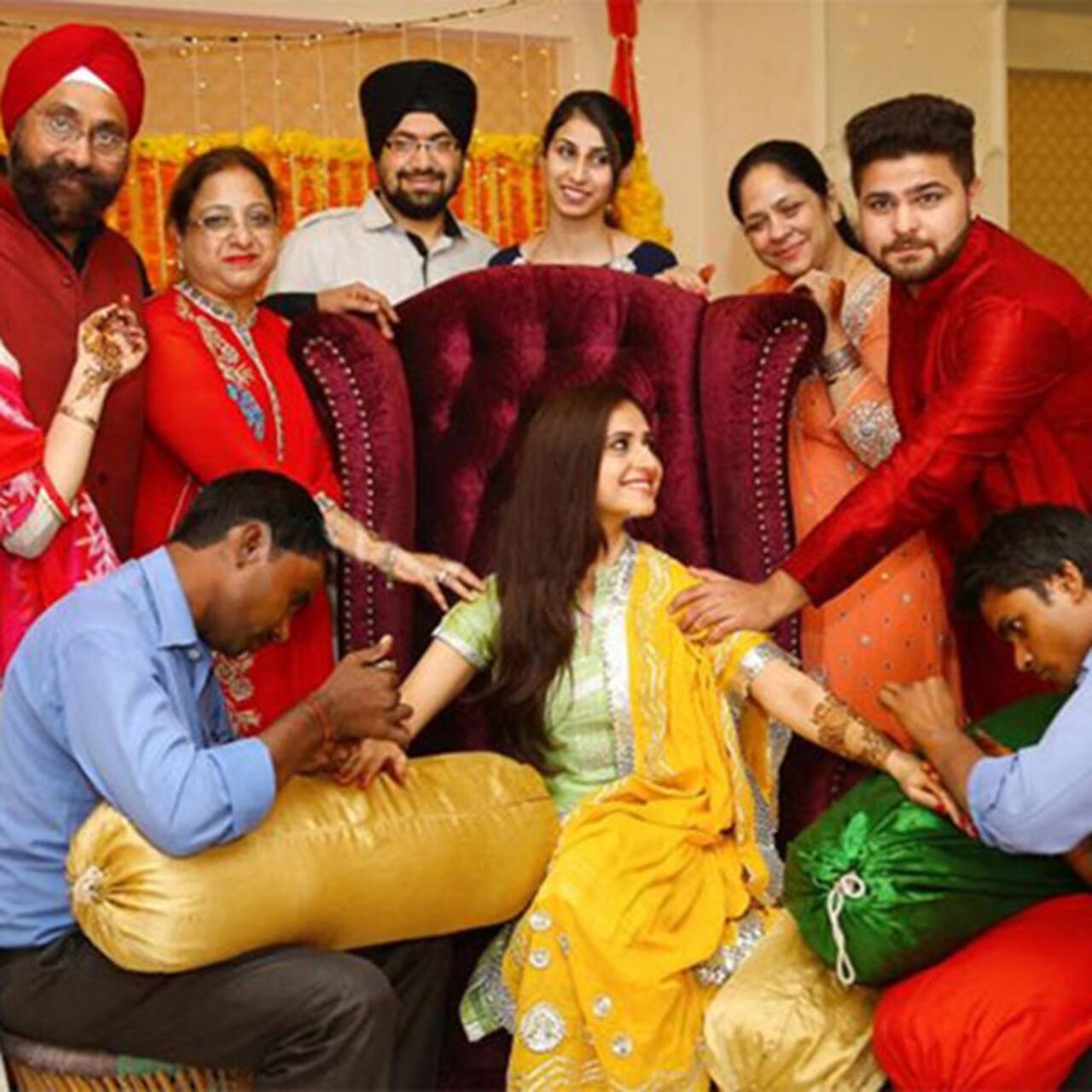 TV actors Mayank Gandhi and Hunar Hali’s wedding pictures look straight ...