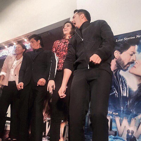 Shahrukh Khan, Kajol, Varun Dhawan, Kriti Sanon promote ‘Dilwale’ in London