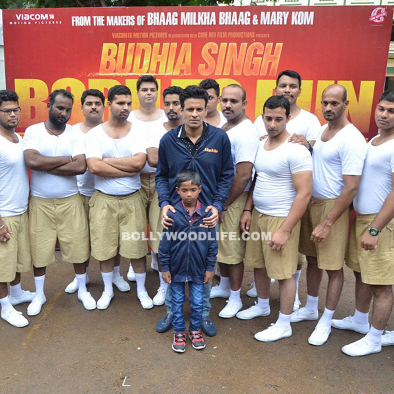Manoj Bajpayee promotes the movie ‘Budhia Singh – Born To Run’, see pics!