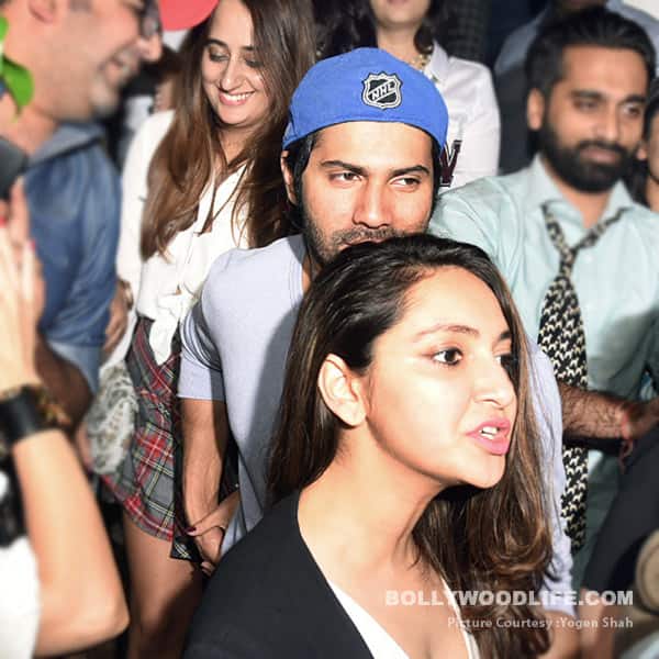Natasha Dala can't stop smiling in Varun Dhawan's company as they two ...