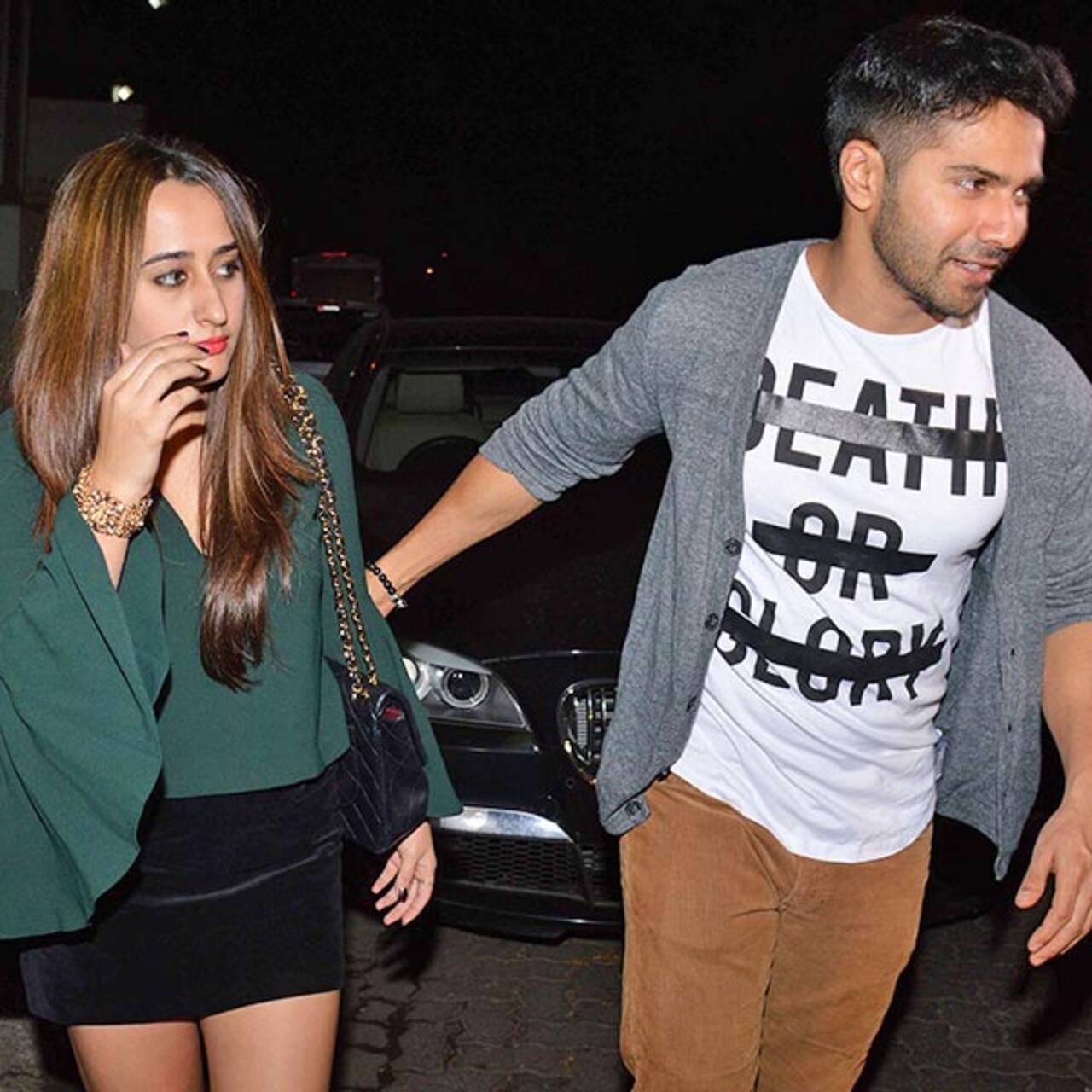 Varun Dhawan spotted during secret date with girlfriend Natasha in Mumbai