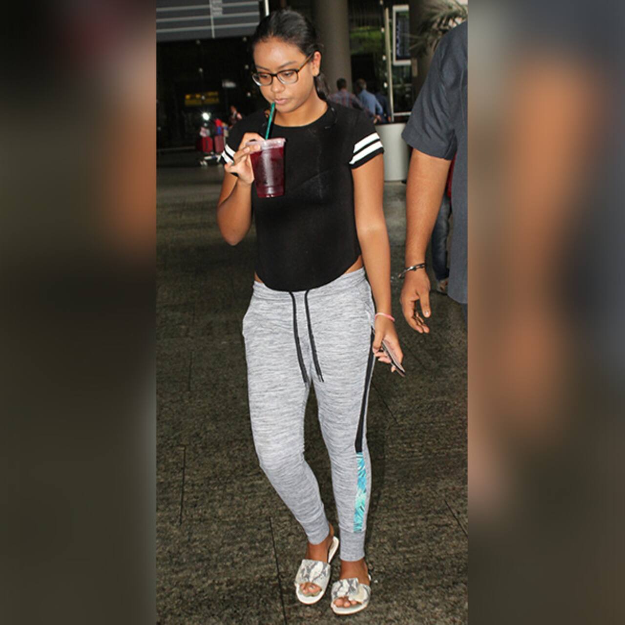 Nysa Devgan and Shruti Haasan snapped at the airport – photos