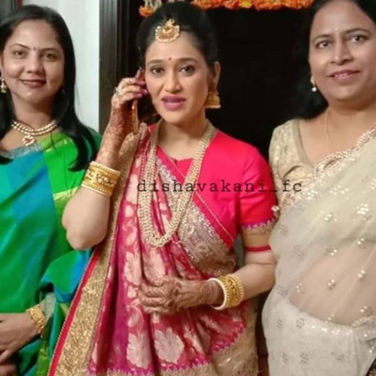 Taarak Mehta Ka Ooltah Chashmah’s Disha Vakani spotted with daughter, Stuti at a wedding