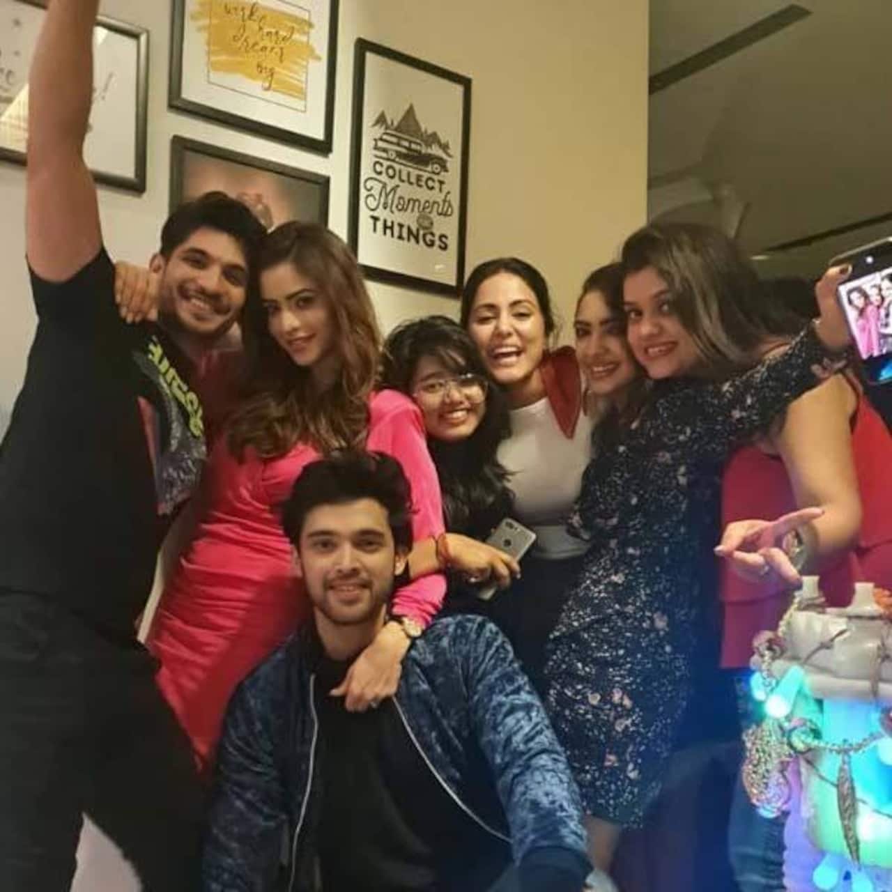 Parth Samthaan parties the night away with rumoured girlfriend Erica ...