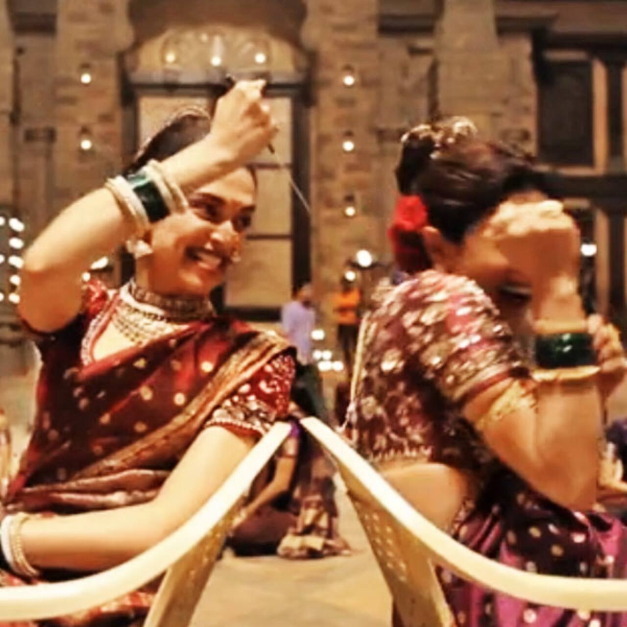 Exclusive pictures from making of ‘Pinga’ song from ‘Bajirao Mastani’