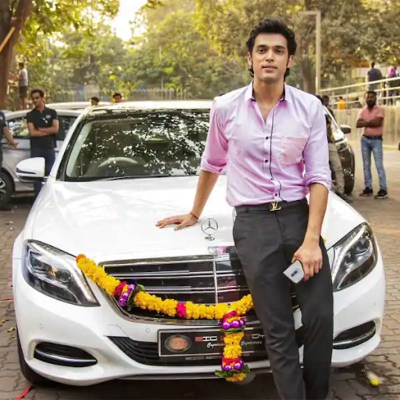 Parth Samthaan's mother is all smiles as her son purchases a luxurious car