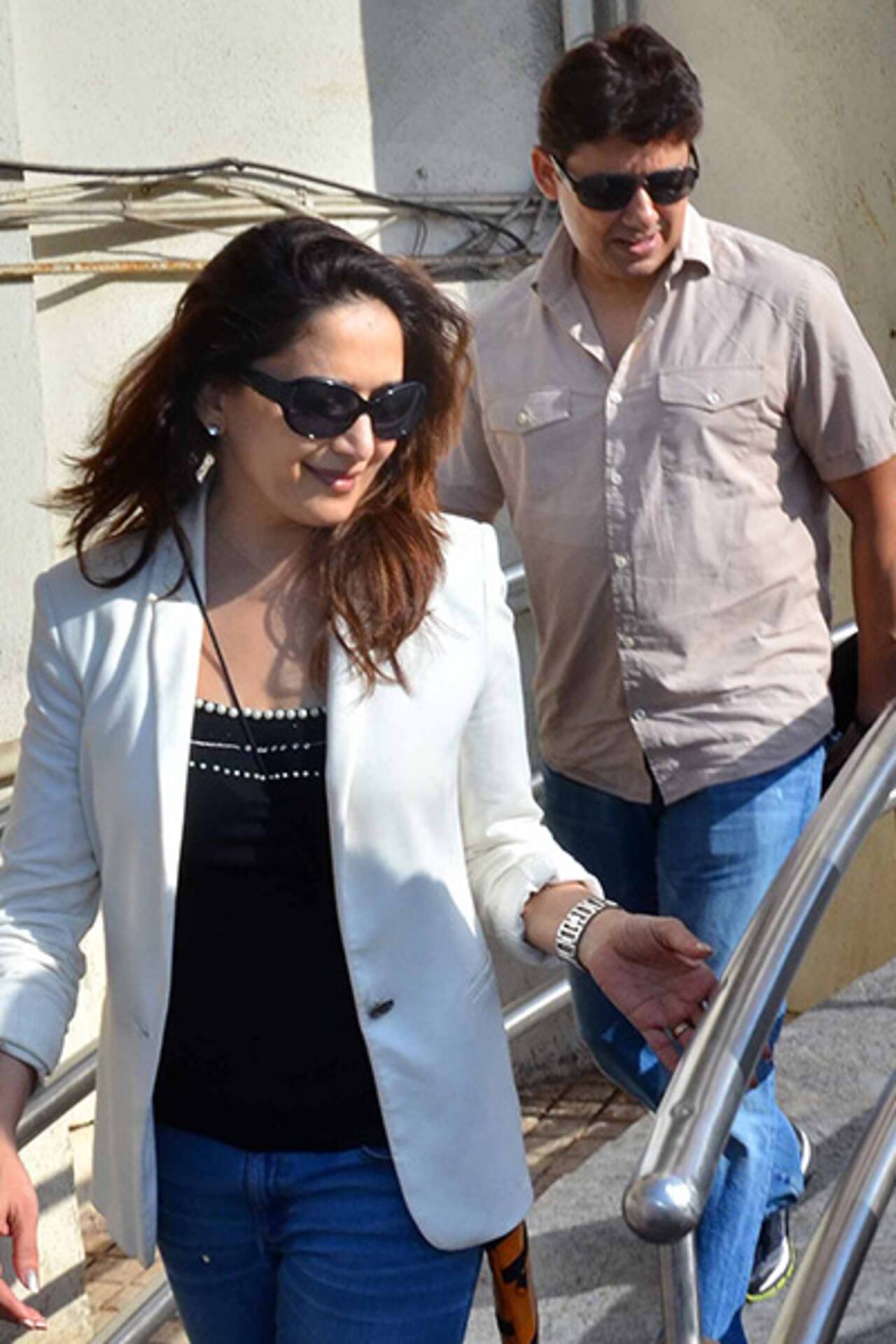 Madhuri Dixit’s romantic movie date with husband Ram Nene, in pics!
