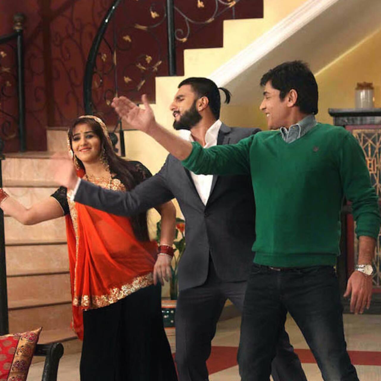 Ranveer Singh on ‘Bhabhi Ji Ghar Par Hai’ show to promote ‘Bajirao Mastani’