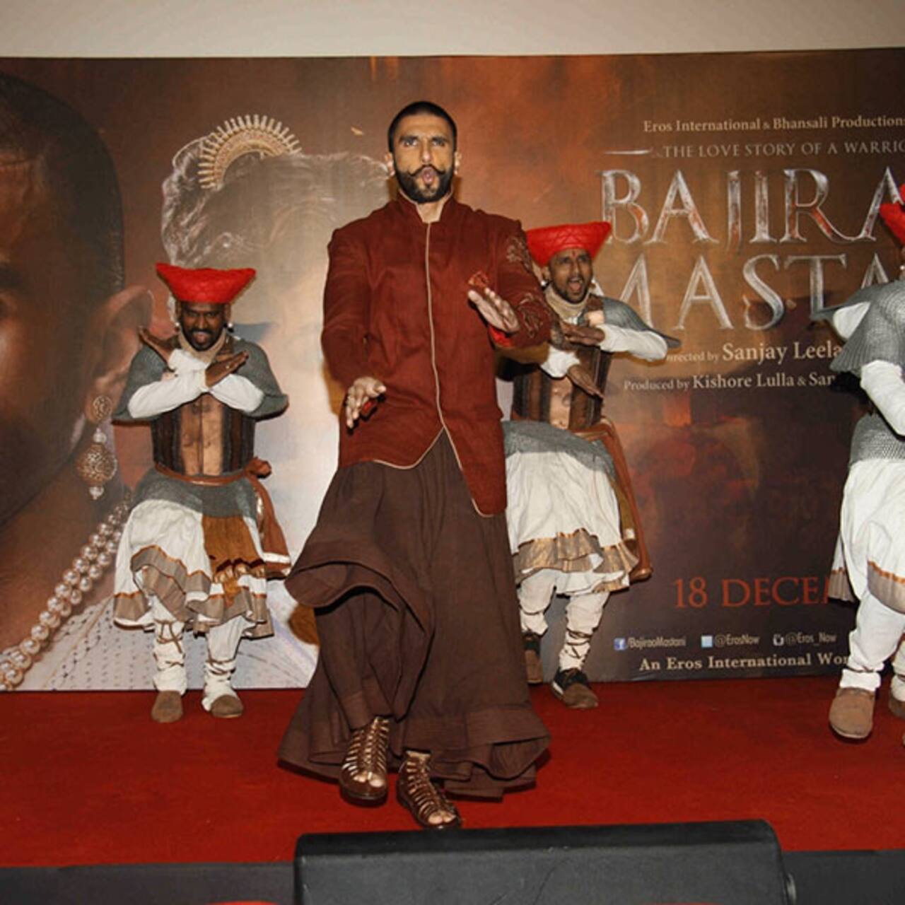 Priyanka Chopra and Ranveer Singh at launch of new song ‘Malhari’ from ... Priyanka Chopra and Ranveer Singh at launch of new song ‘Malhari’ from ...