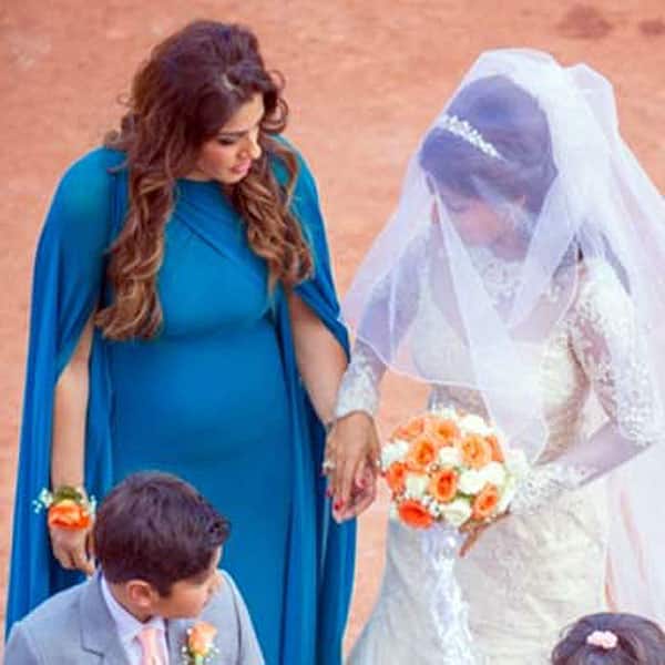 Inside pics from Raveena Tandon’s daughter’s Church wedding
