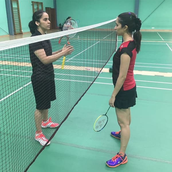 Saina Nehwal helps Shraddha Kapoor train for the upcoming biopic – view pics