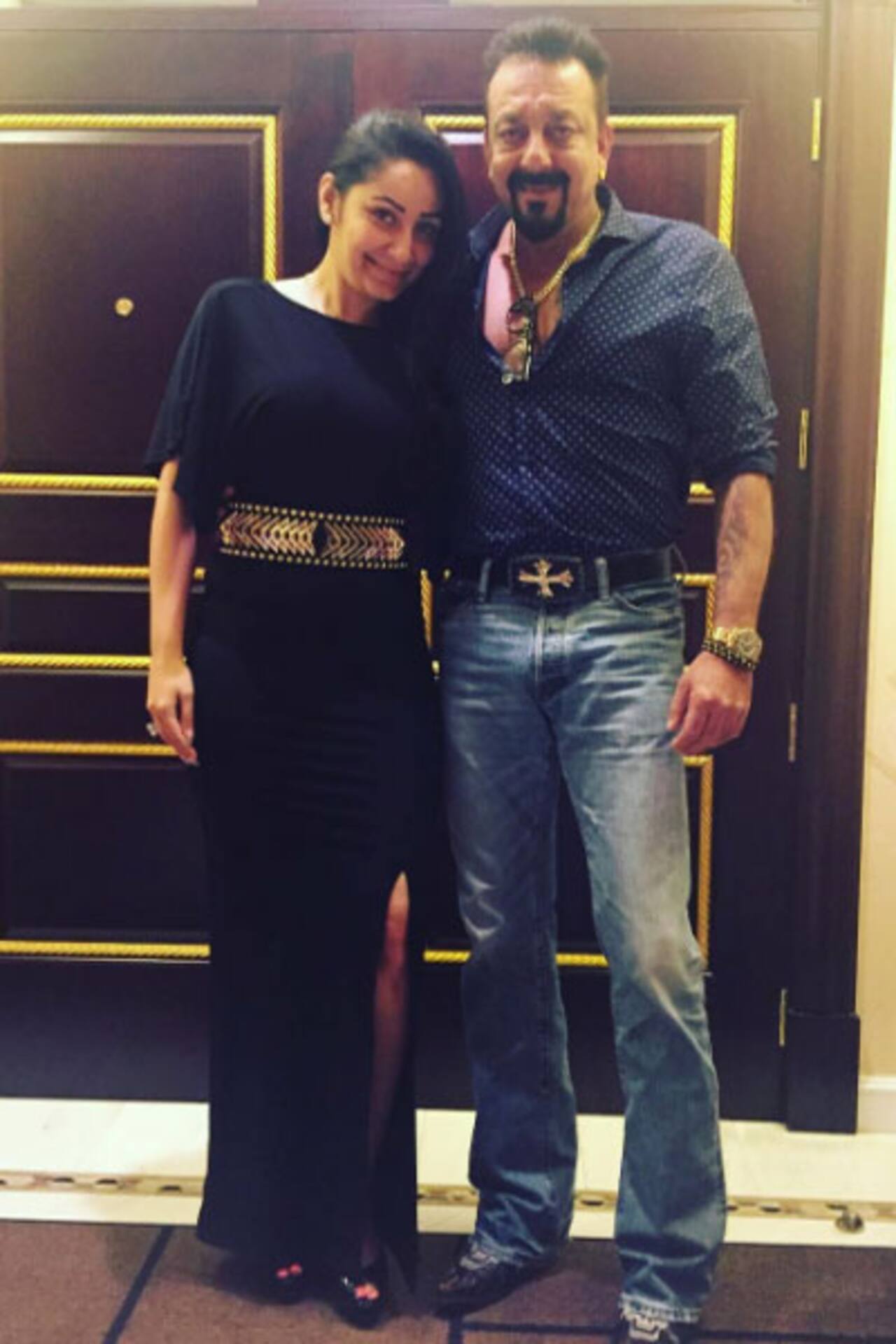 Sanjay Dutt celebrates wife Manyata Dutt’s birthday, see pics!