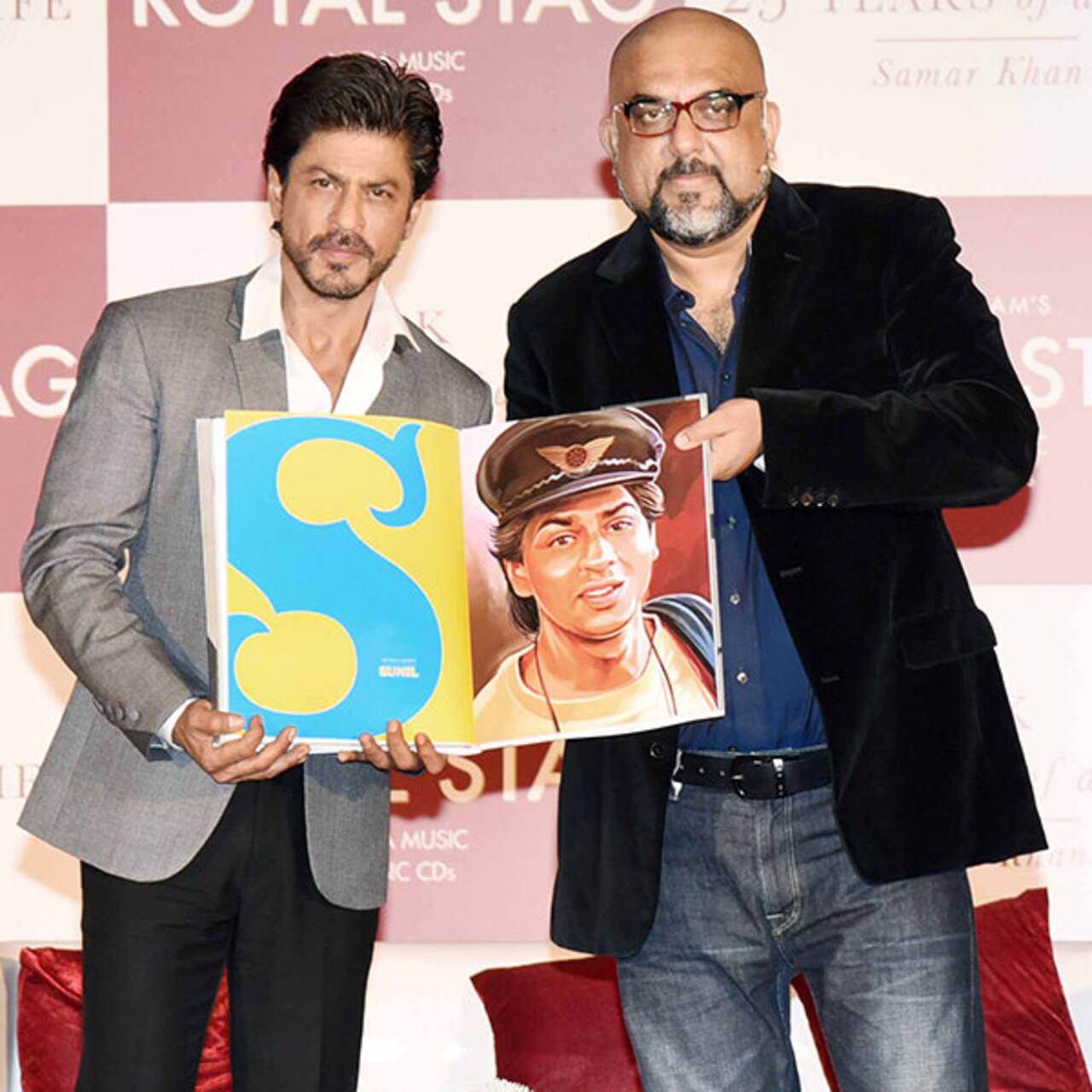 IN PICS: Shah Rukh Khan launches his biography ‘SRK 25 Years of a Life’