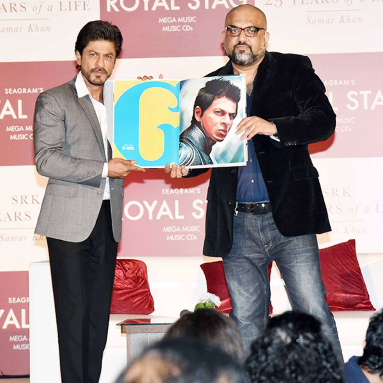 IN PICS: Shah Rukh Khan launches his biography ‘SRK 25 Years of a Life’