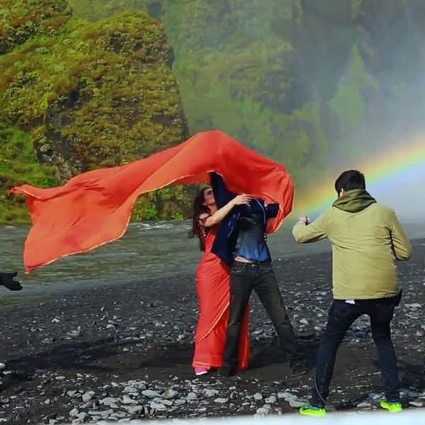 Exclusive pictures from making of Dilwale’s ‘Gerua’ song
