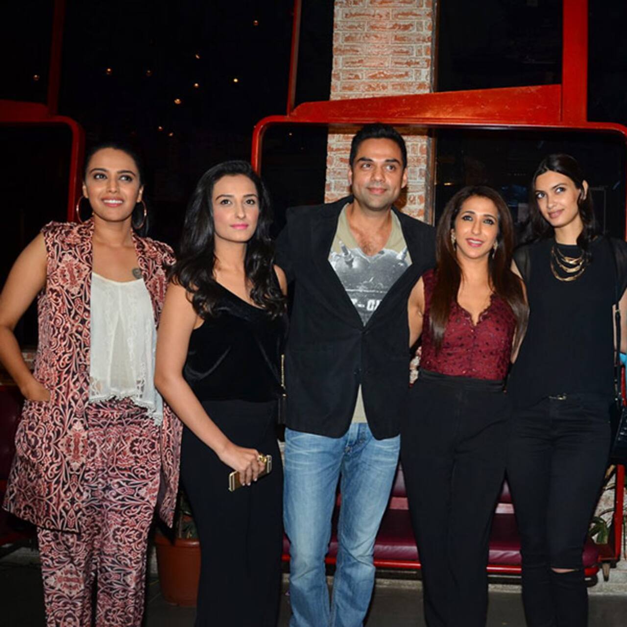 Abhay Deol and Diana Penty were stars of the night at wrap up bash of ‘Happy Bhaag Jaegi’