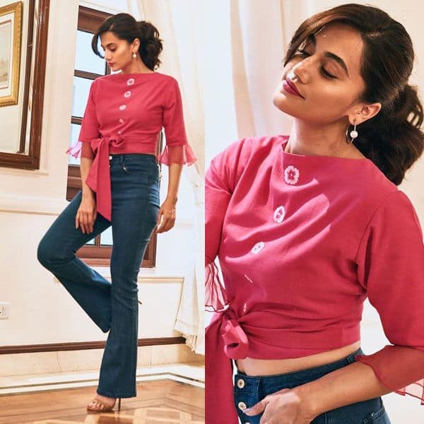 Thappad: Taapsee Pannu’s risque style file for the promotions of her ...